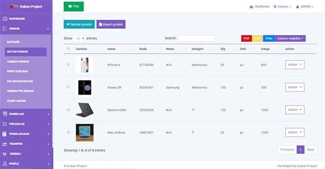Sistem Aplikasi POS Dan Manajemen Kasir Untuk MINIMARKET TOKO KIOS DAN WARUNG Mahir Techno