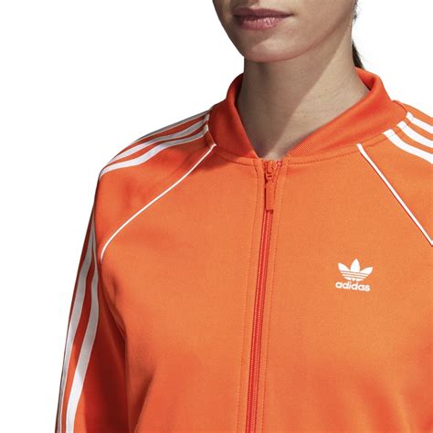 Adidas Originals Jacket Sst Track Top Orange