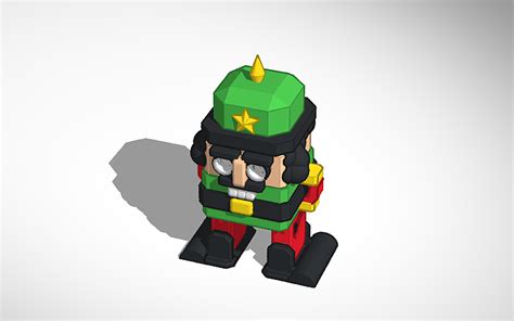 3d Design Otto Diy Nutcracker Robot Tinkercad