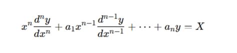 Tackling Math Assignments On Cauchy Euler Equations