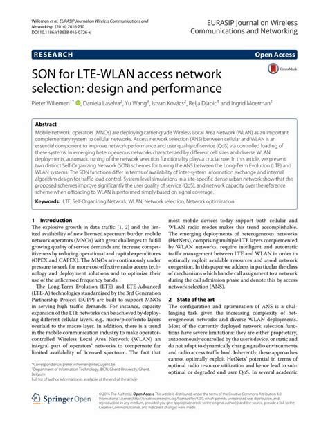 pdf research openaccess sonforlte … openaccess sonforlte