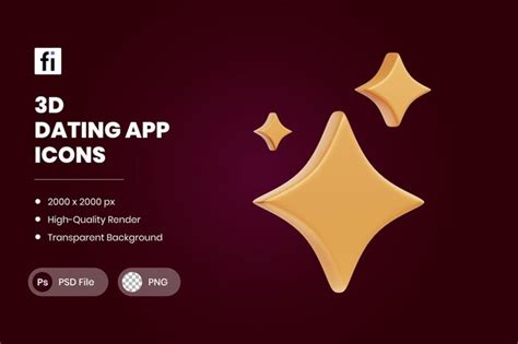 Premium Psd 3d Illustration Dating App Spark