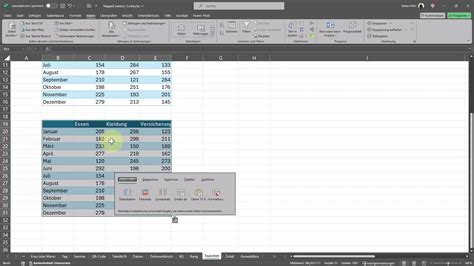 fast moving and copying of tables in excel