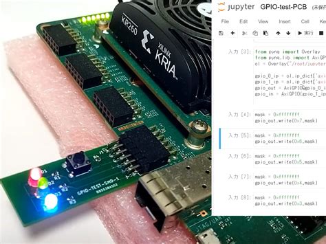 Control Gpio From Pynq And Kr260