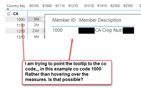 Point A Tooltip To A Non Measure In A Matrix Visua Microsoft