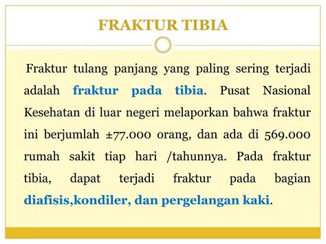 Fraktur Tibia Pptx