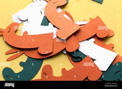 Paper Cutting Ornament Design And Model Cut With A Cutting Plotter For Professional Activity