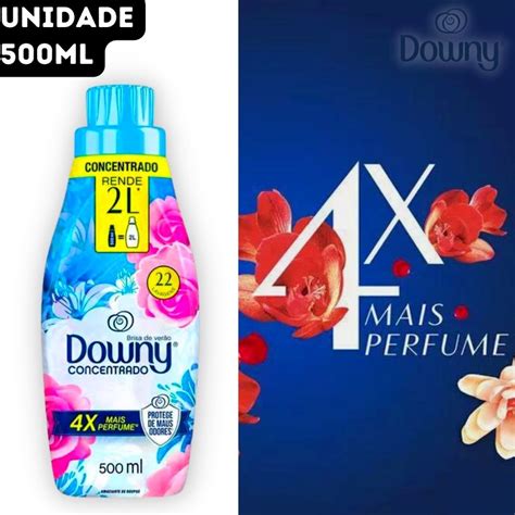 Amaciante De Roupas Concentrado Líquido Brisa De Verão Downy 500ml