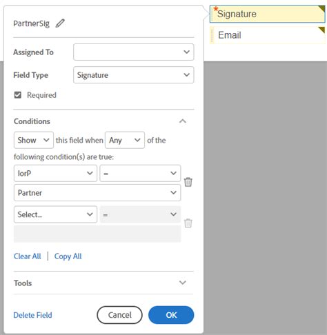 Solved Radio Button Linked To Signature Block Adobe Product Community 9749187