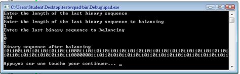 Balancing Of A Binary Sequence Of Three Bits Download Scientific Diagram