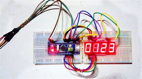 STM F Scanning Digit Seven Segment