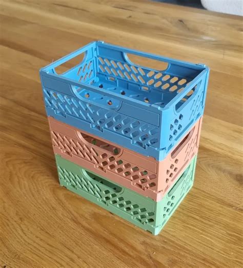 Foldable And Stackable Crate Free 3d Print Model Makerworld