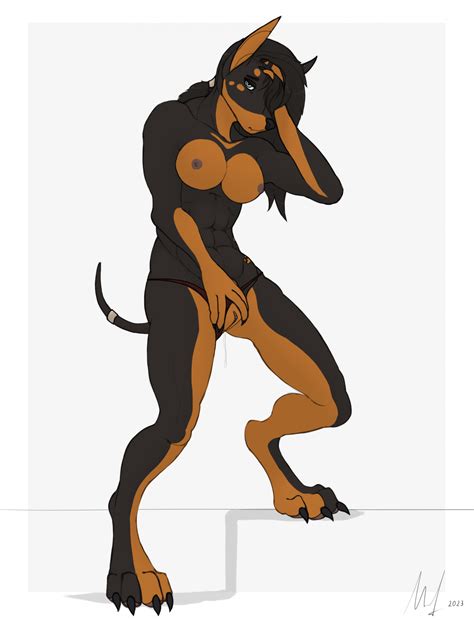 Rule 34 Anthro Anthro Claw Artist Black Body Black Fur Black Hair