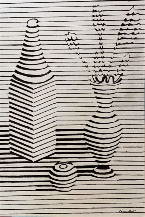 Drawings With Only Straight Lines