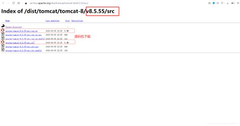 tomcat各版本及源码包的下载详细教程 tomcat 8 5 50 源码下载 csdn博客