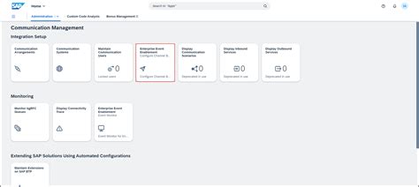 Maintain Filters For Outbound Event Topics Sap Tutorials