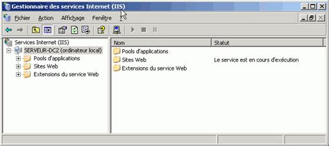 configuration iis6 php5 doc alex