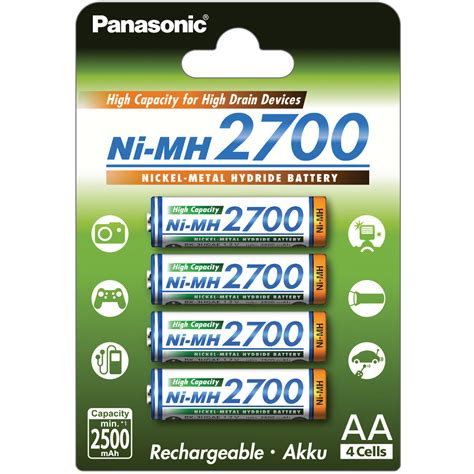 Baterie Panasonic AA 2700mAh 4ks | ExaSoft.cz