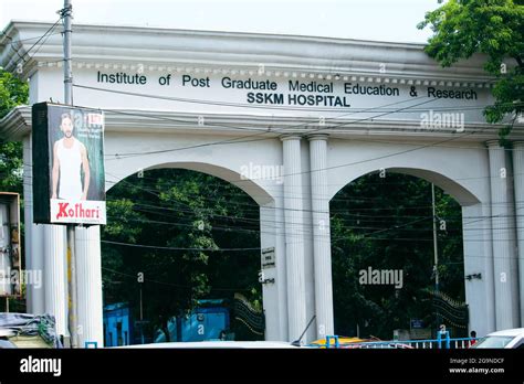 Kolkata India Jul 10 2021 The Ipgmeandr And Sskm Hospital Kolkata