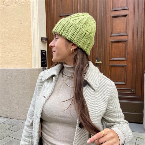 Basic Beanie Crochet Pattern Pdf Beginner Friendly Etsy