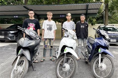 Tạm giữ nhóm thanh thiếu niên ở Hà Nội chuyên cướp tài sản ban đêm 2sao