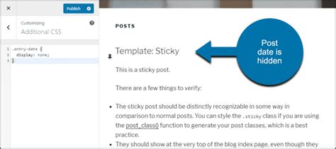 how to hide the post date in wordpress and why greengeeks