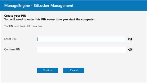 Policy Deployment Bitlocker Management Manageengine Endpoint Central