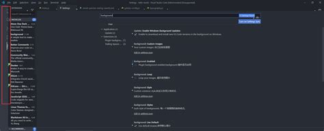 安装插件后vscode的侧边栏样式出现问题 · Issue 225 · Shalldievscode Background · Github