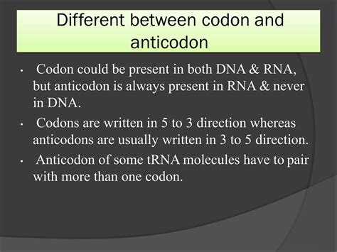Geneticcode ppt | PPTX | Programming Languages | Computing