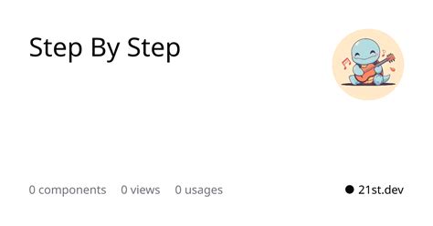 step by step 21st dev discover share and craft ui components