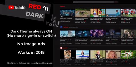 A Youtube Theme With No Ads And Easy On The Eyes  On Imgur