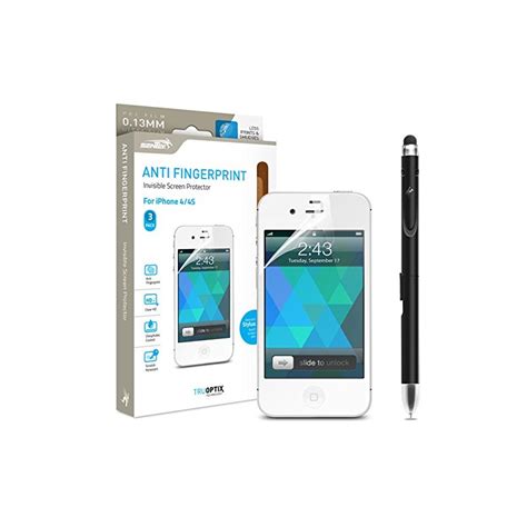 Film Protector Celular Iphone44s Con Pen Touch