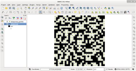 QGIS Python Raster As Point Layer Coordinates Issues Geographic Information Systems Stack