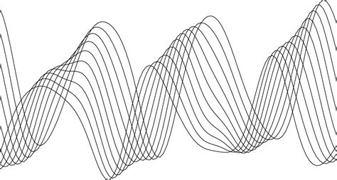 Abstract Wave Pattern Design Featuring Flowing Lines For Modern Art