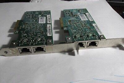 One Dell G218C Broadcom 5709 NetXtreme II Dual Port Gigabit NIC 0G218C EBay