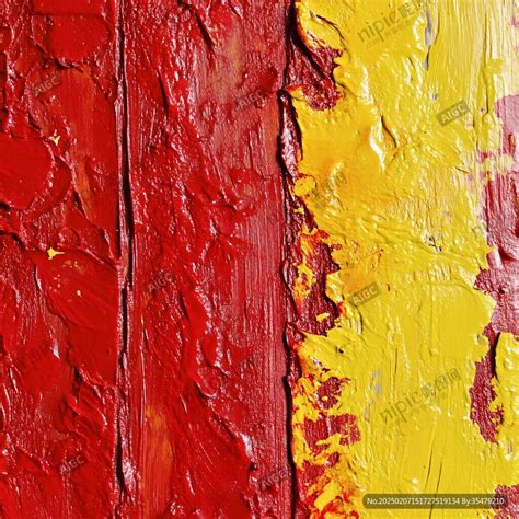 Ai创作图涂装红色 油漆面背景 脱落彩色油漆木板 油画墙 漆画特写 油画颜料背景 油漆色块背景 彩绘漆木 红色涂装 质感漆 金秋油画颜料肌理