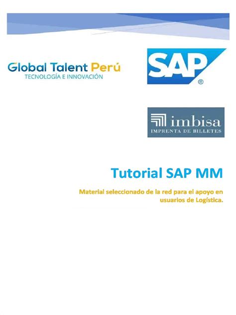 Net Sap Mm Pdf Logística Economias
