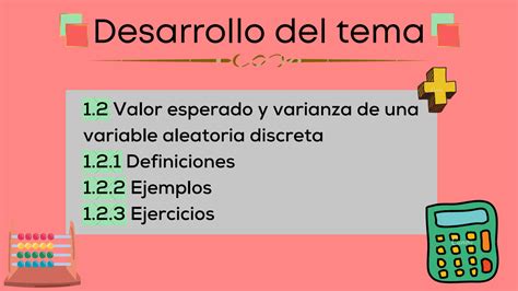 Solution Valor Esperado Y Varianza De Una Variable Aleatoria Discreta