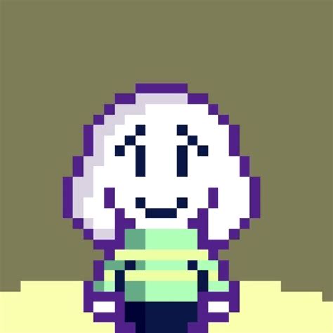 Asriel Pixel Art Undertale Amino