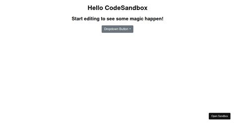 Styled Dropdown Component Forked Codesandbox
