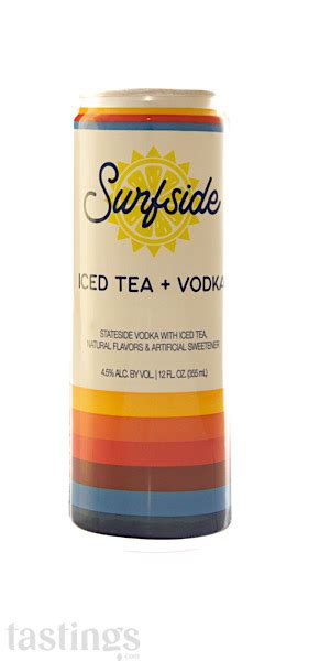 Stateside Surfside Vodka Iced Tea Usa Rtd Review Tastings