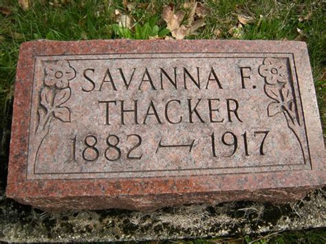 Savannah Jane Fritch Thacker 1882 1917 Find A Grave Memorial