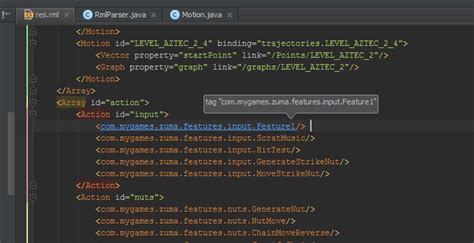 How To Jump To Java Source File From Inside Of Xml File Ides Support