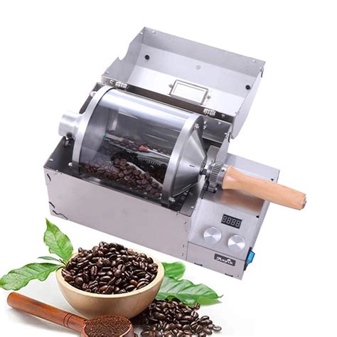 전기 커피 로스터 머신 상업용 스테인리스 스틸 커피 토스터 110v 220v 400g Aliexpress