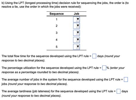 solved a using the fcfs first come first served decision
