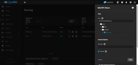 mounting an nfs share in proxmox lxc
