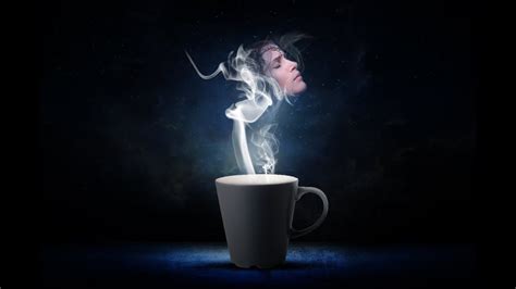 Coffee Cup Photo Manipulation I Smoke Effect I Photoshop Cc Tutorial