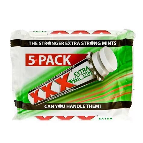 XXX Extra Strong Mints Pack Maxisweets UK Online Sweetshop