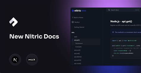 new nitric docs built for collaboration get infrastructure from code