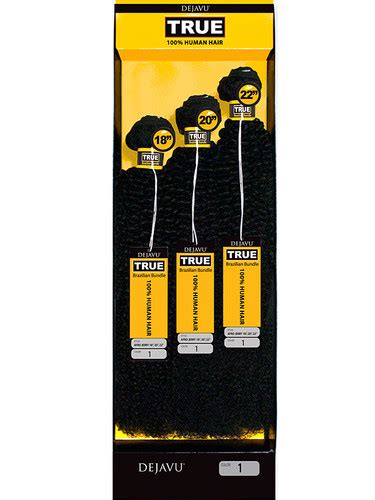 True Brazilian Bundle Jerry Curl Dejavu Hair